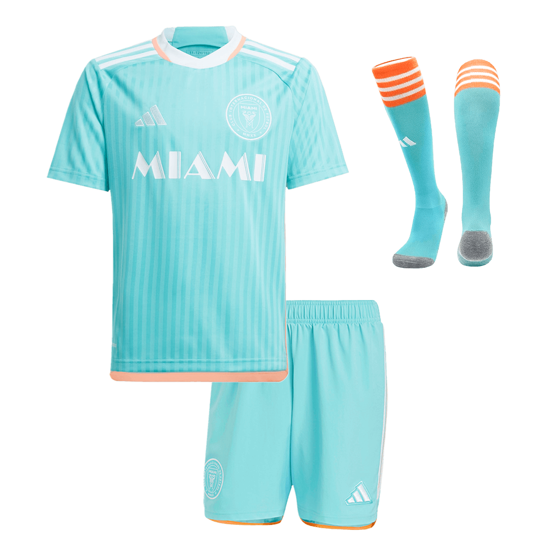 Youth Inter Miami CF Jersey Whole Kit 2024 Third | IJERSEY